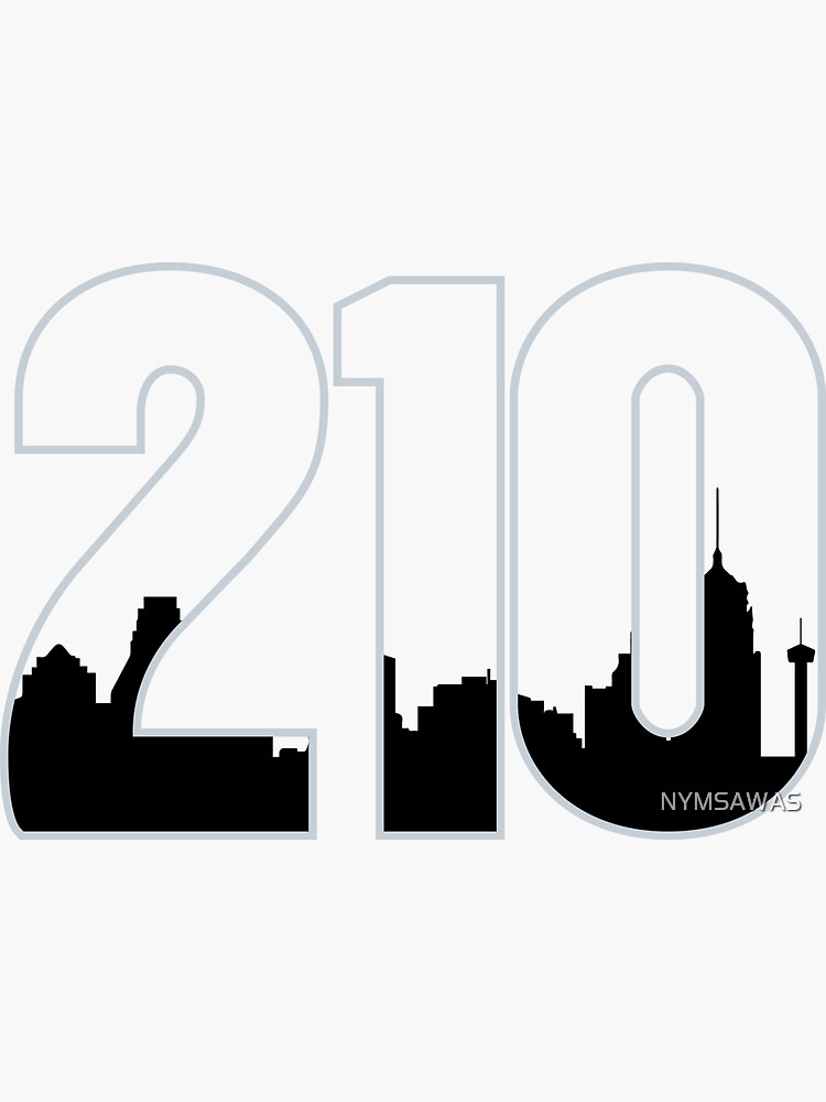 "The 210" Sticker by NYMSAWAS | Redbubble