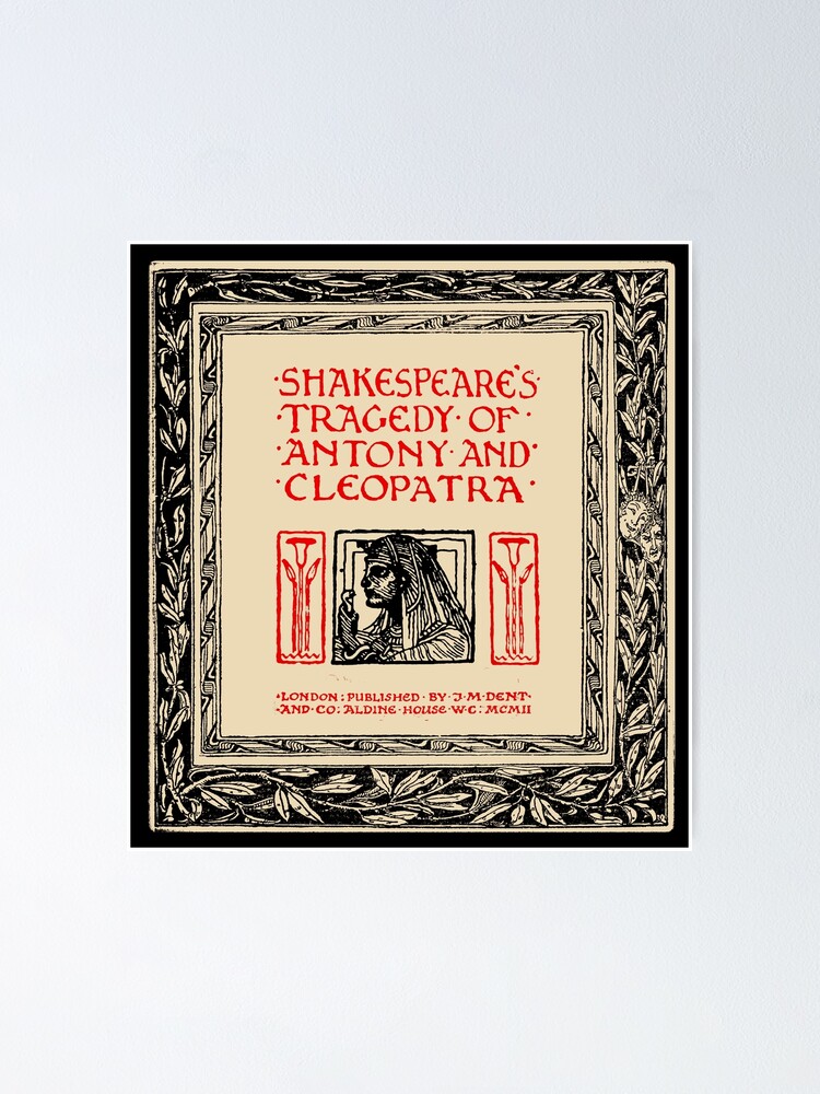 "Shakespeare's Tragedy of Antony & Cleopatra | Tudor " Poster by ...