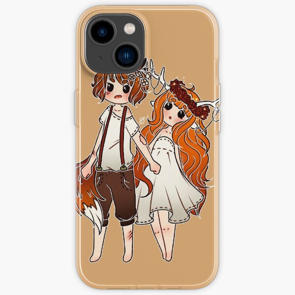 "Fox and Deer Chibis" iPhone Case for Sale by heysoleilart | Redbubble
