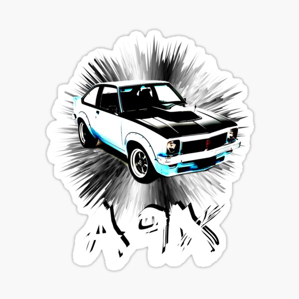 "a9x holden torana " Sticker by thediff1985 | Redbubble