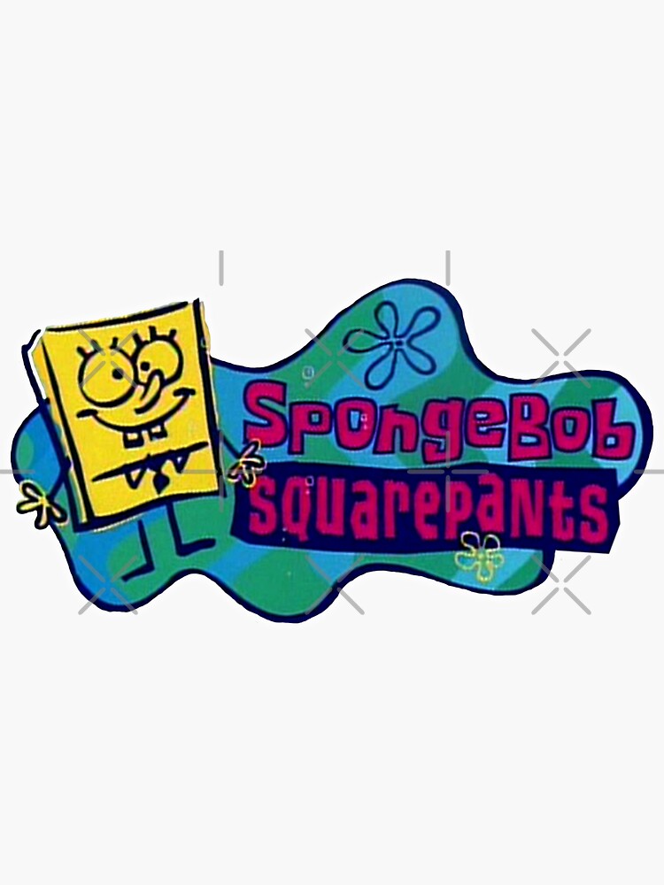 "Spongebob Title" Sticker by emiilymariia | Redbubble