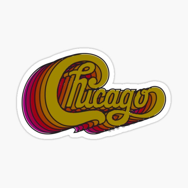 Chicago Band Stickers | Redbubble