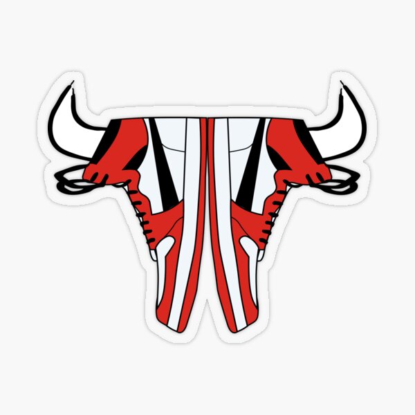 Chicago Bulls Stickers | Redbubble
