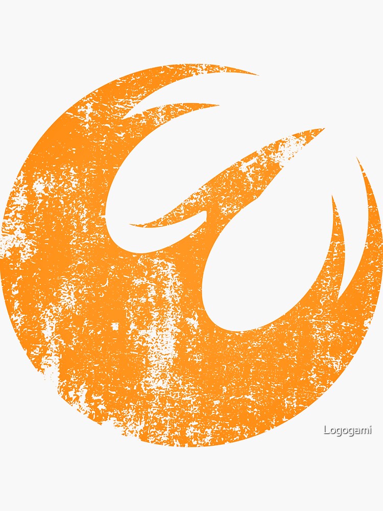 "Phoenix Squad Logo · Distressed" Sticker for Sale by Logogami | Redbubble
