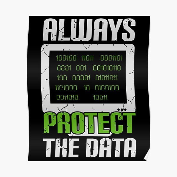 Data Protection Posters | Redbubble