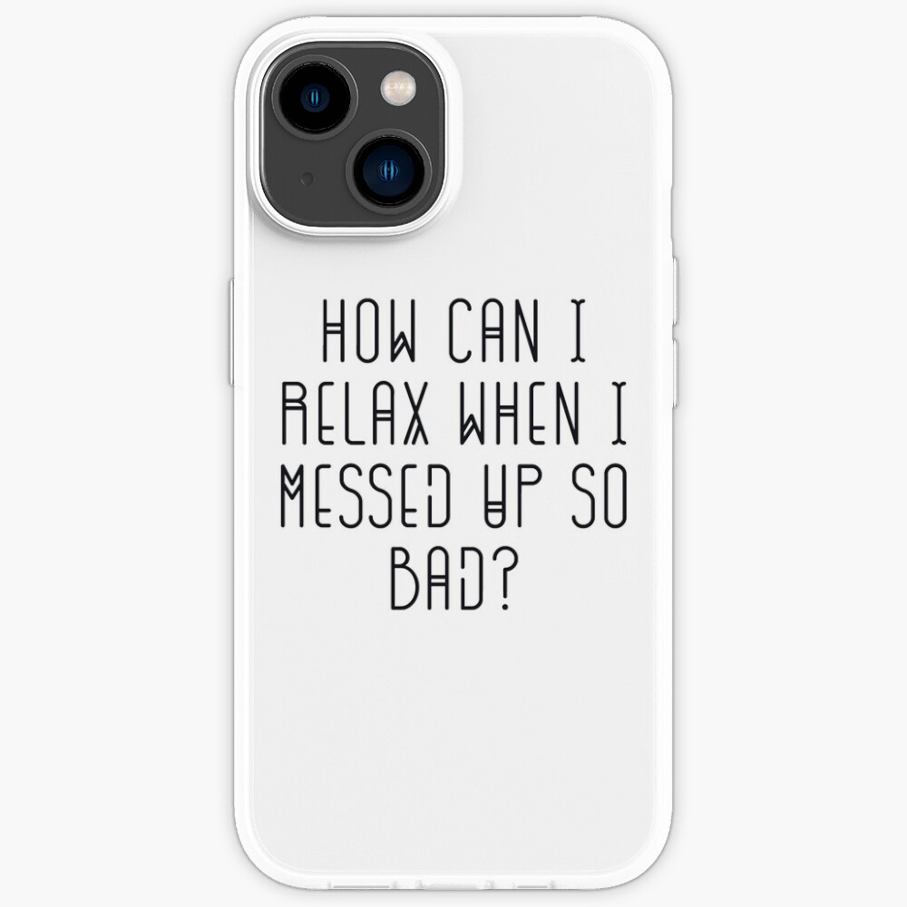 "FFH - I messed up" iPhone Case for Sale by AllysonCalleigh | Redbubble