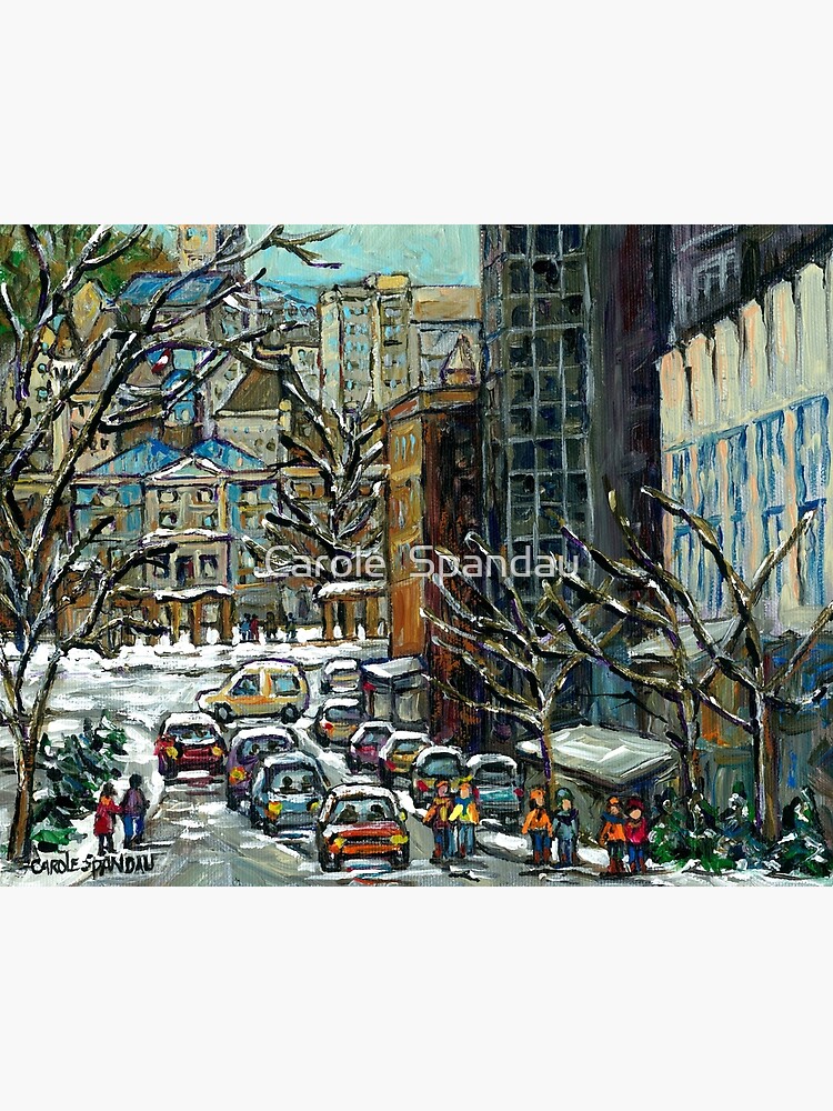 "MONTREAL ART MCGILL UNIVERSITY RODDICK GATES" Poster for Sale by ...