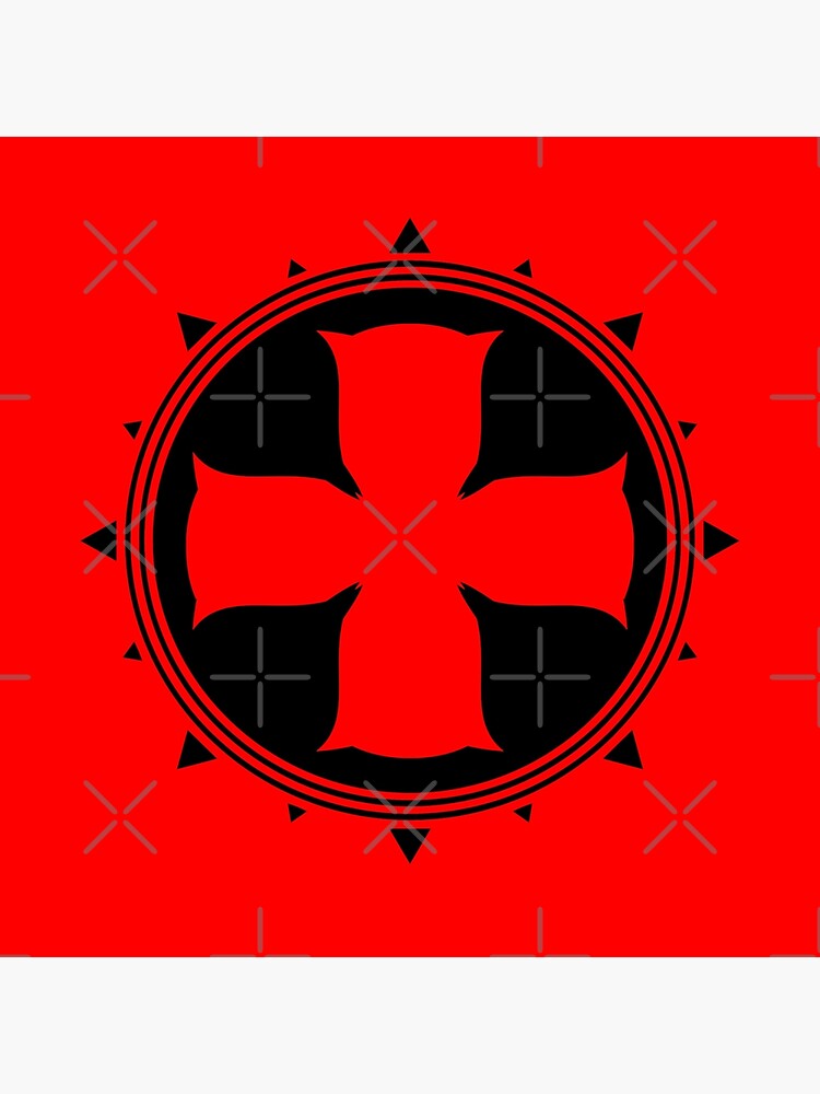 "Cross of Asmodeus" Poster for Sale by JacJaq | Redbubble