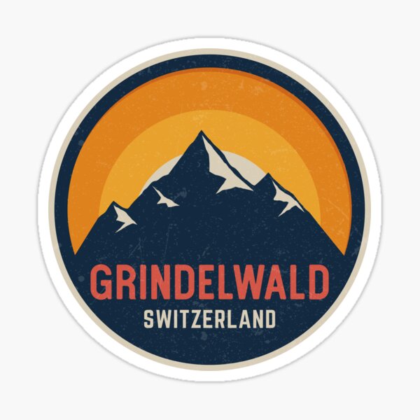 Sticker: Grindelwald | Redbubble