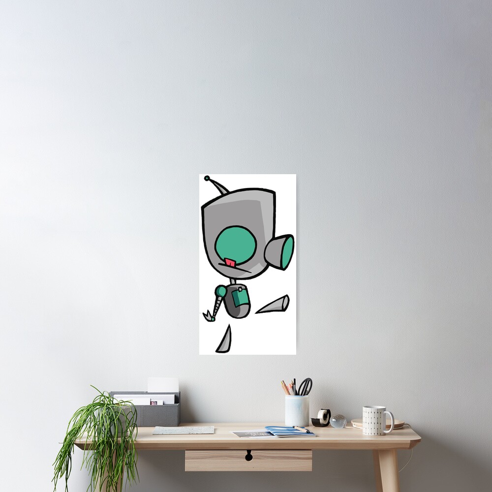 "Invader Zim- GIR " Poster by xmetalmaniacx | Redbubble