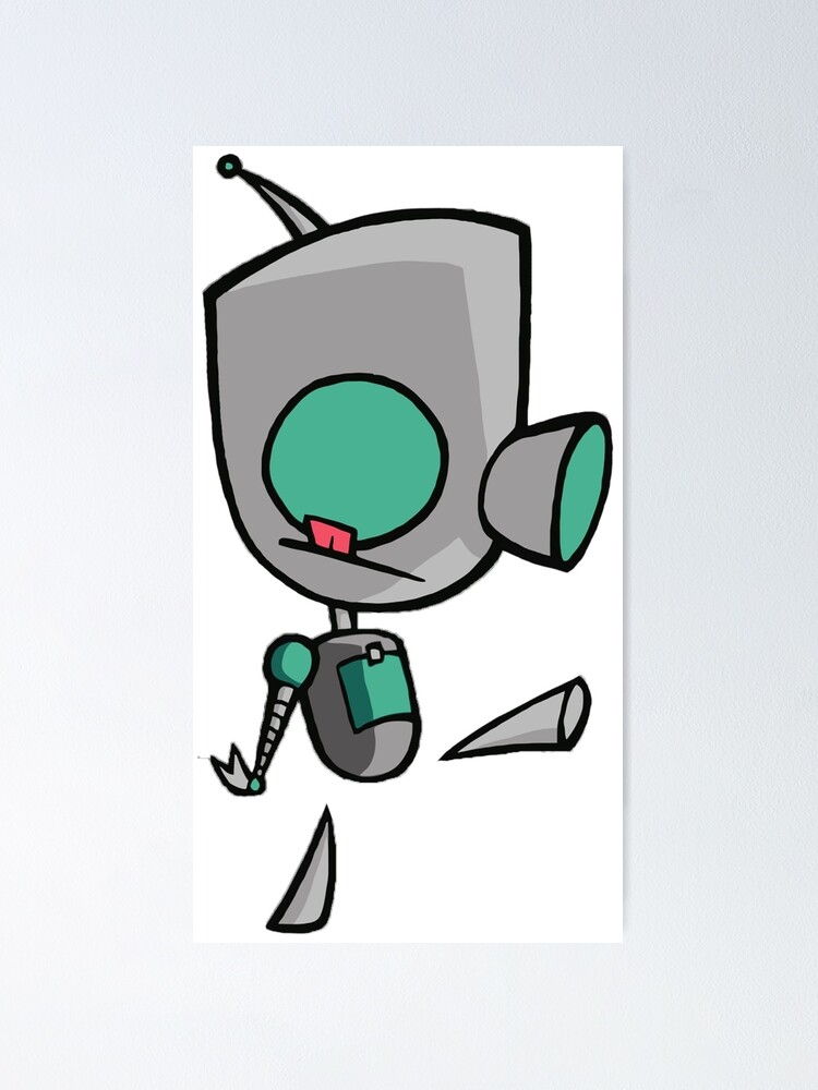 "Invader Zim- GIR " Poster by xmetalmaniacx | Redbubble