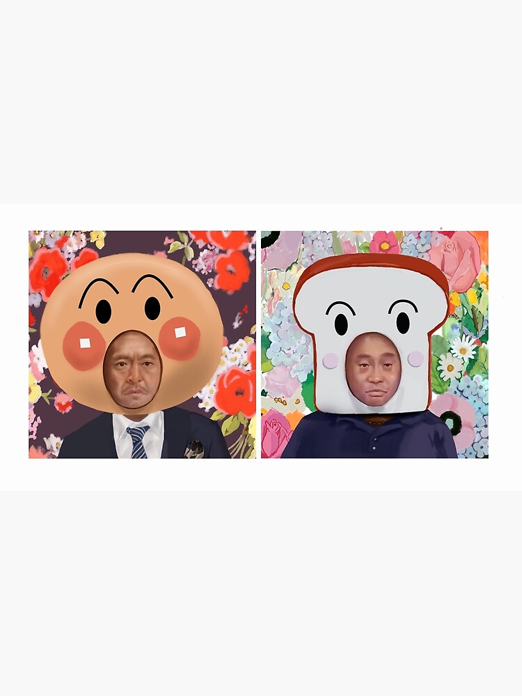 "Anpanman Matsumoto and Shokupanman Hamada" Art Print by shampookie ...