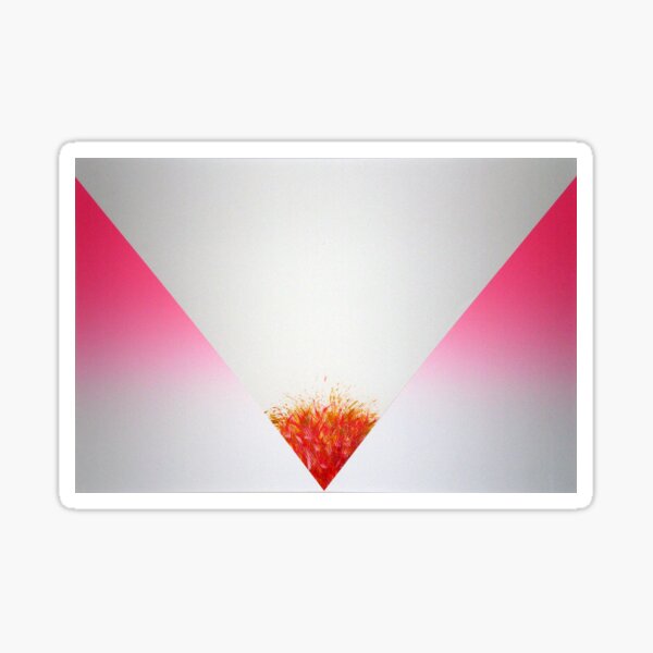"Pink Triangle" Sticker for Sale by simpson92 | Redbubble