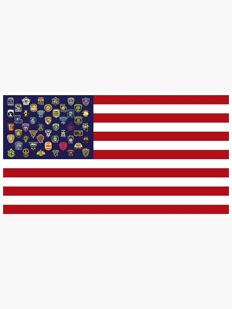 "State Trooper, Highway Patrol, State Police, USA Law Enforcement Flag ...