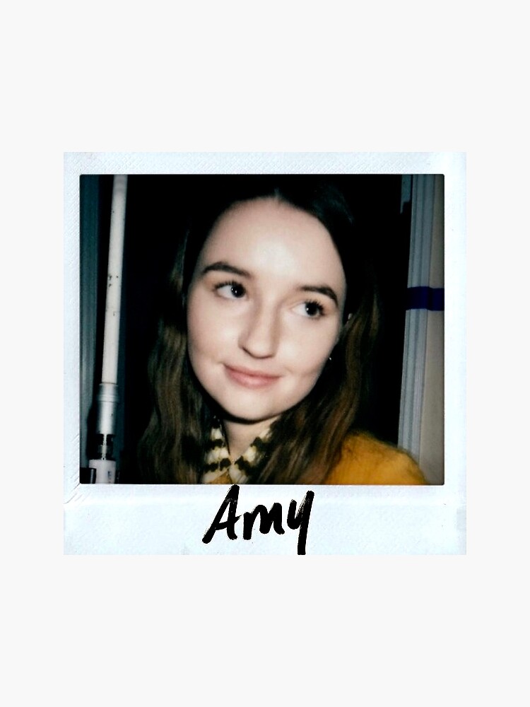 "Amy Polaroid" Sticker by Mreanderson | Redbubble