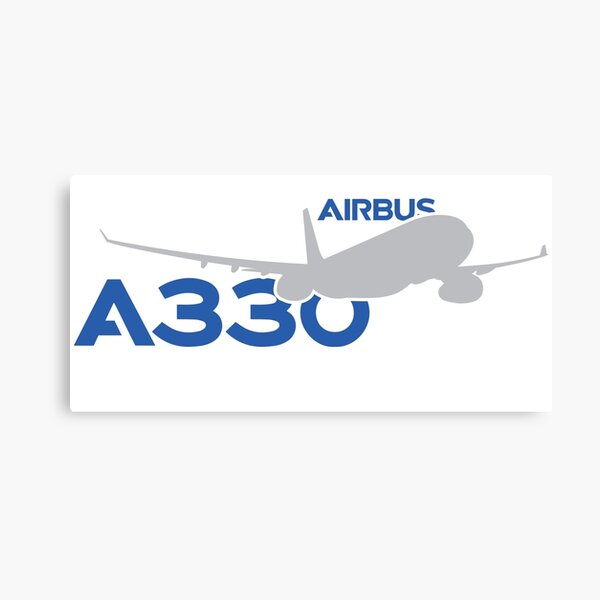 "AIRBUS A330" Canvas Print by Downwind | Redbubble