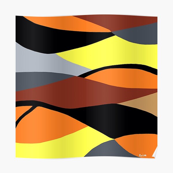 Overlapping Overlap Wall Art | Redbubble