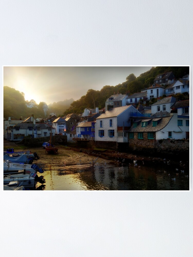 "Polperro" Poster for Sale by JoanaKruse | Redbubble