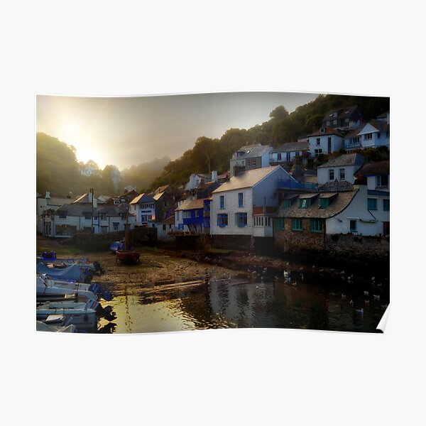 "Polperro" Poster for Sale by JoanaKruse | Redbubble