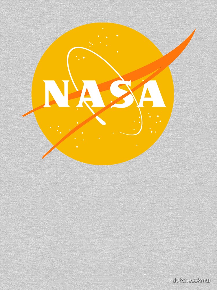 "Yellow Nasa Logo" T-shirt for Sale by dutchesskmw | Redbubble | nasa t ...