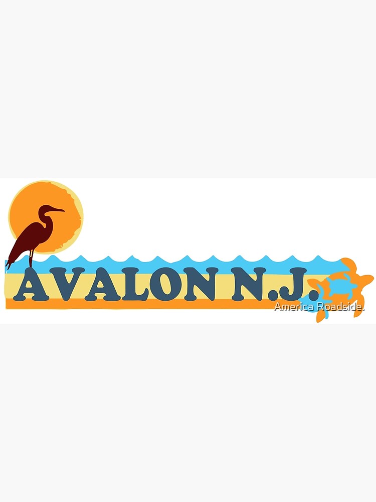 "Avalon - New Jersey." Art Print by ishore1 | Redbubble