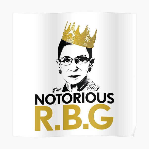 Notorious Rbg Posters | Redbubble
