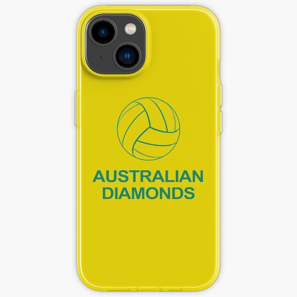 "Australian Diamonds Aussie Netball World Cup design" iPhone Case for ...