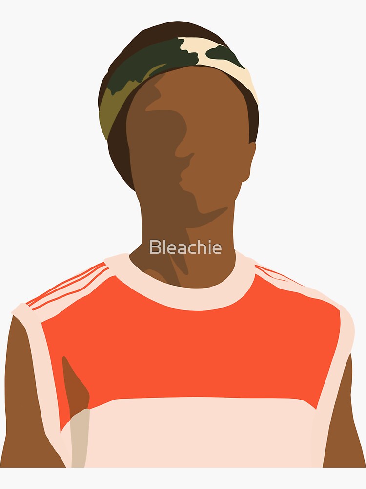 "Minimal Lucas Stranger Things" Sticker for Sale by Bleachie | Redbubble