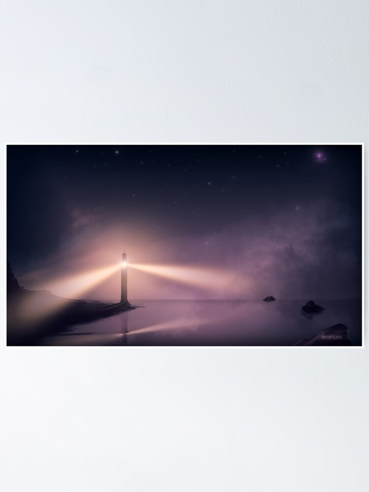 "Nightcall Artwork" Poster for Sale by Lucsy3012 | Redbubble