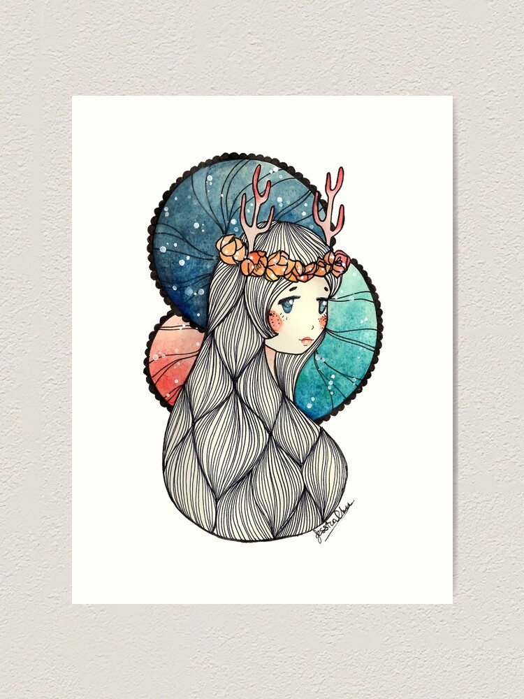 "Solace" Art Print for Sale by jessthechen | Redbubble