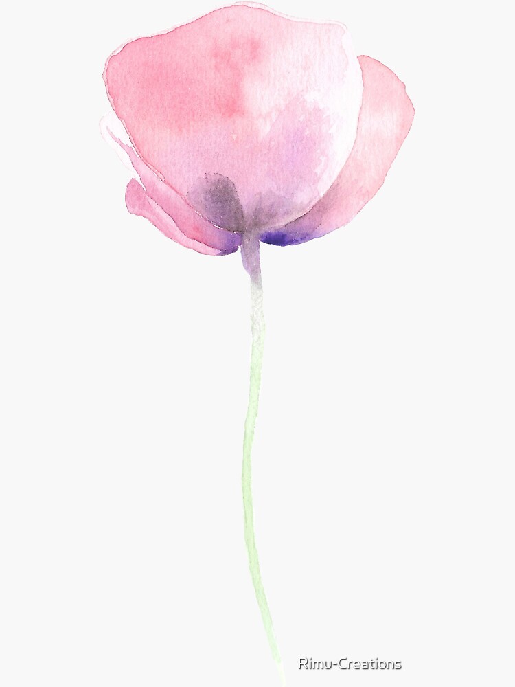"Amapola" Sticker for Sale by Rimu-Creations | Redbubble