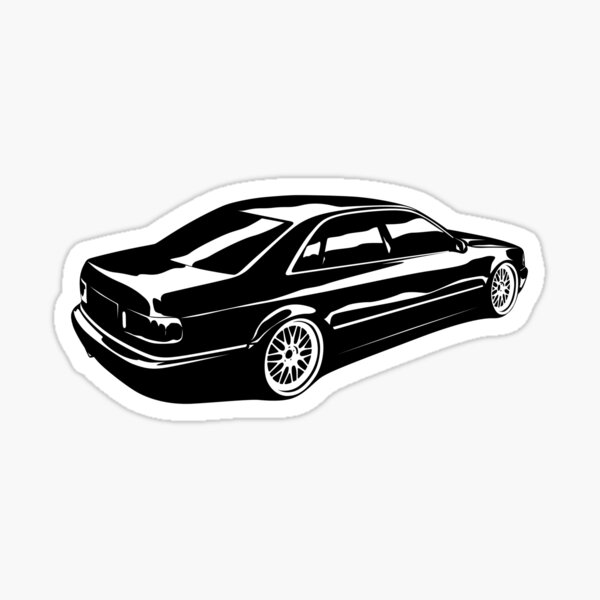 "A8 D2 BW Artwork" Sticker for Sale by l13psna | Redbubble