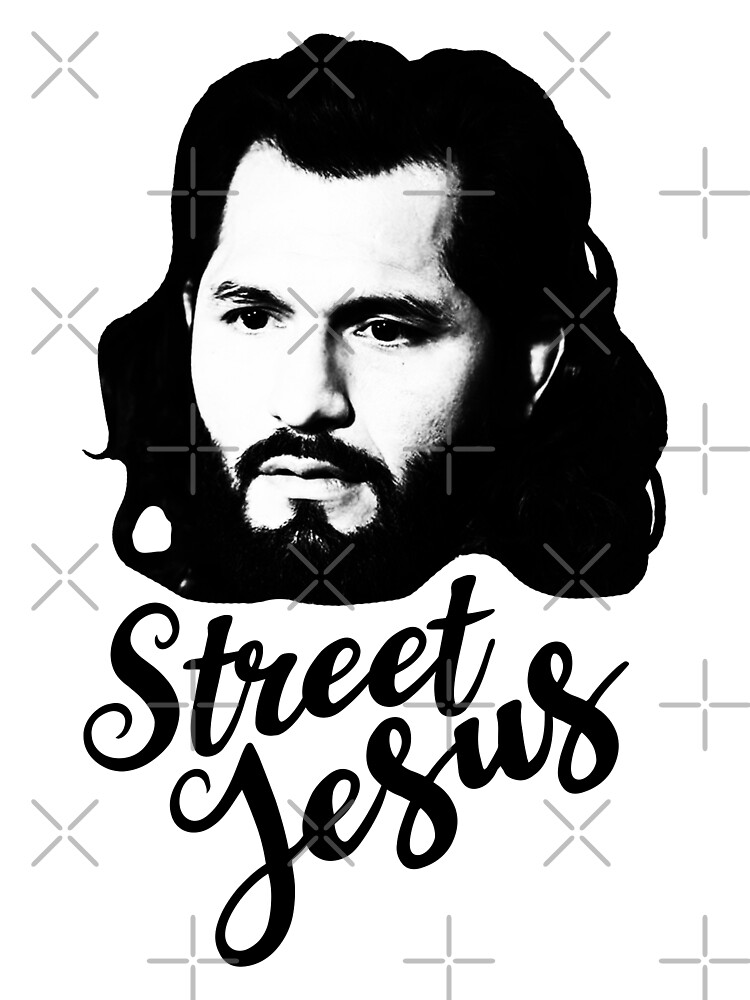 "Street Jesus Jorge Masvidal" Poster for Sale by SavageRootsMMA | Redbubble
