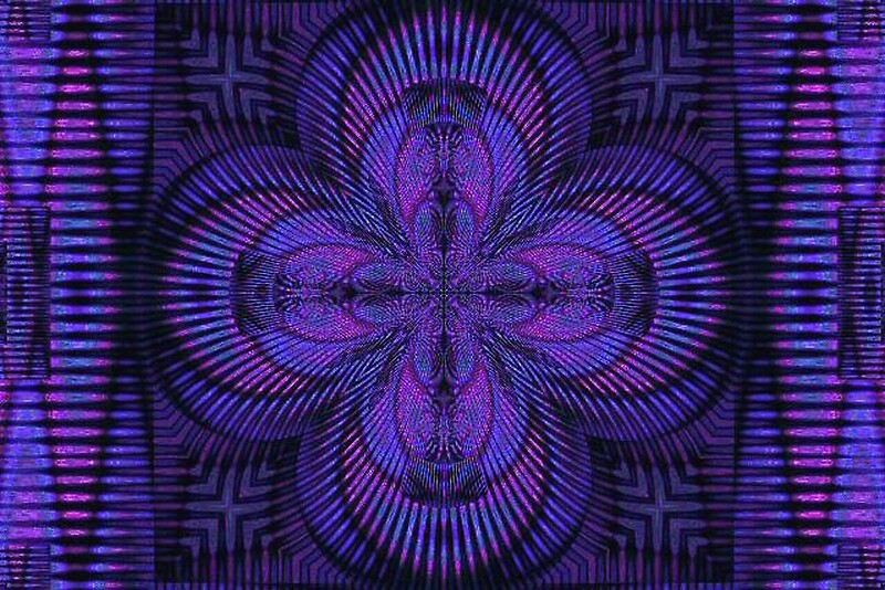 "Blue Iridescence" by Duckydaddles | Redbubble