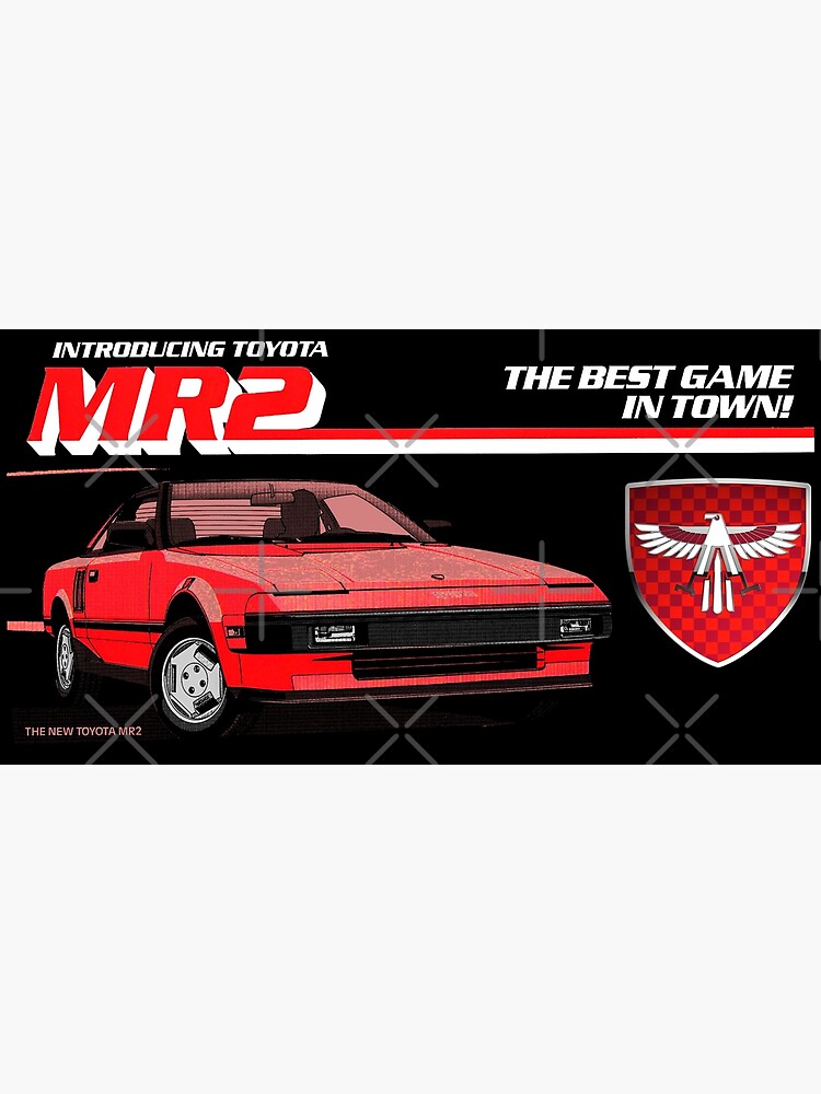 "TOYOTA MR2" Poster for Sale by ThrowbackMotors | Redbubble