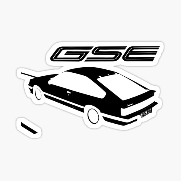 "MONZA GSE" Sticker for Sale by ThrowbackMotors | Redbubble