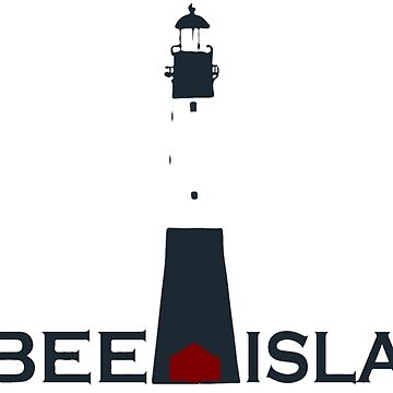 "Tybee Island - Georgia." Sticker for Sale by America Roadside. | Redbubble