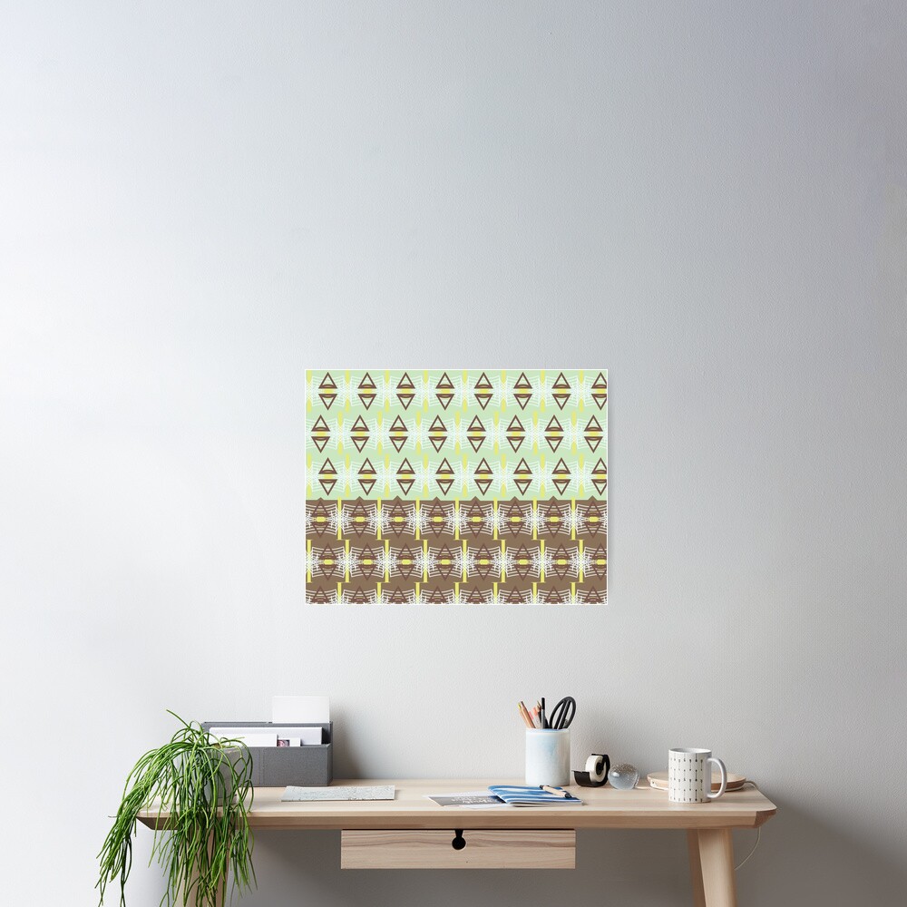 "Bezold Effect Design" Poster by Clariss | Redbubble