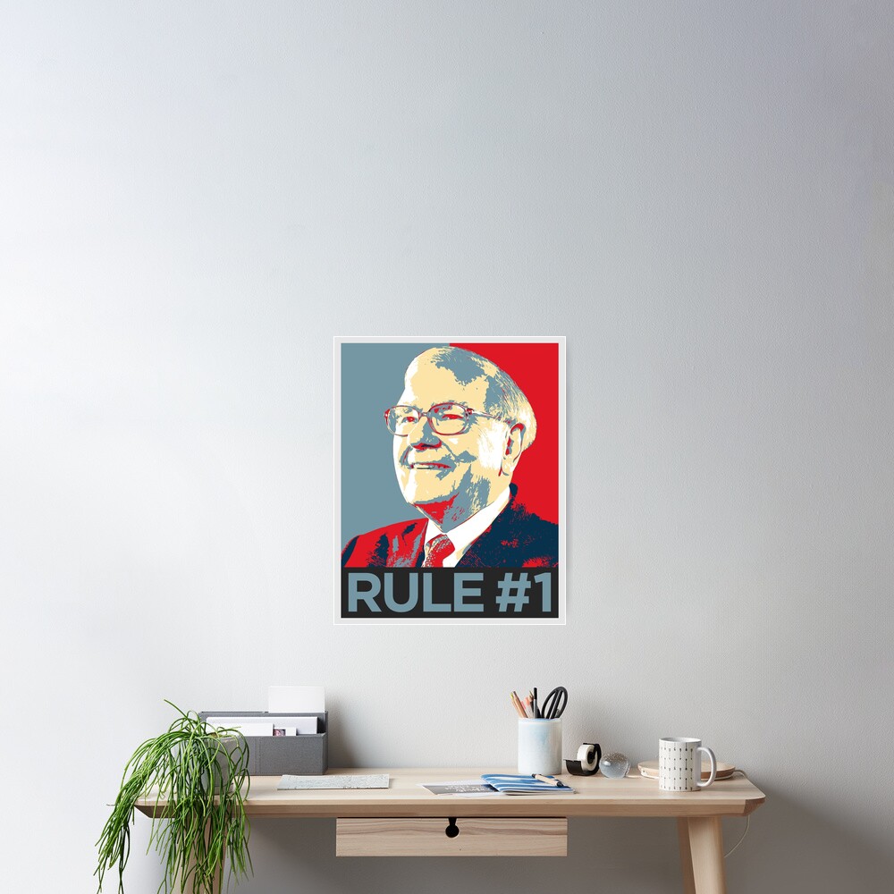 "Warren Buffett" Poster for Sale by nebberss | Redbubble