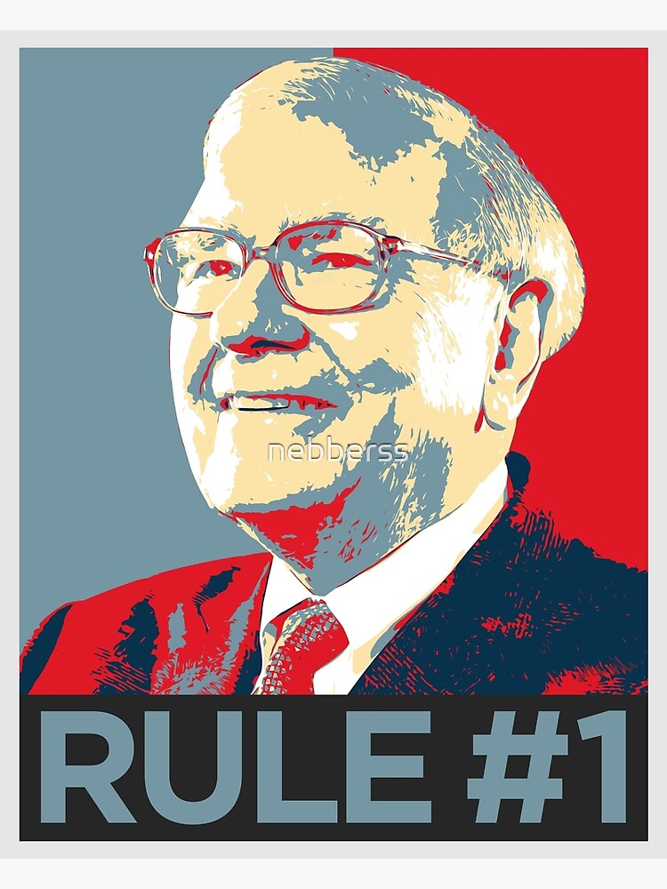 "Warren Buffett" Poster for Sale by nebberss | Redbubble