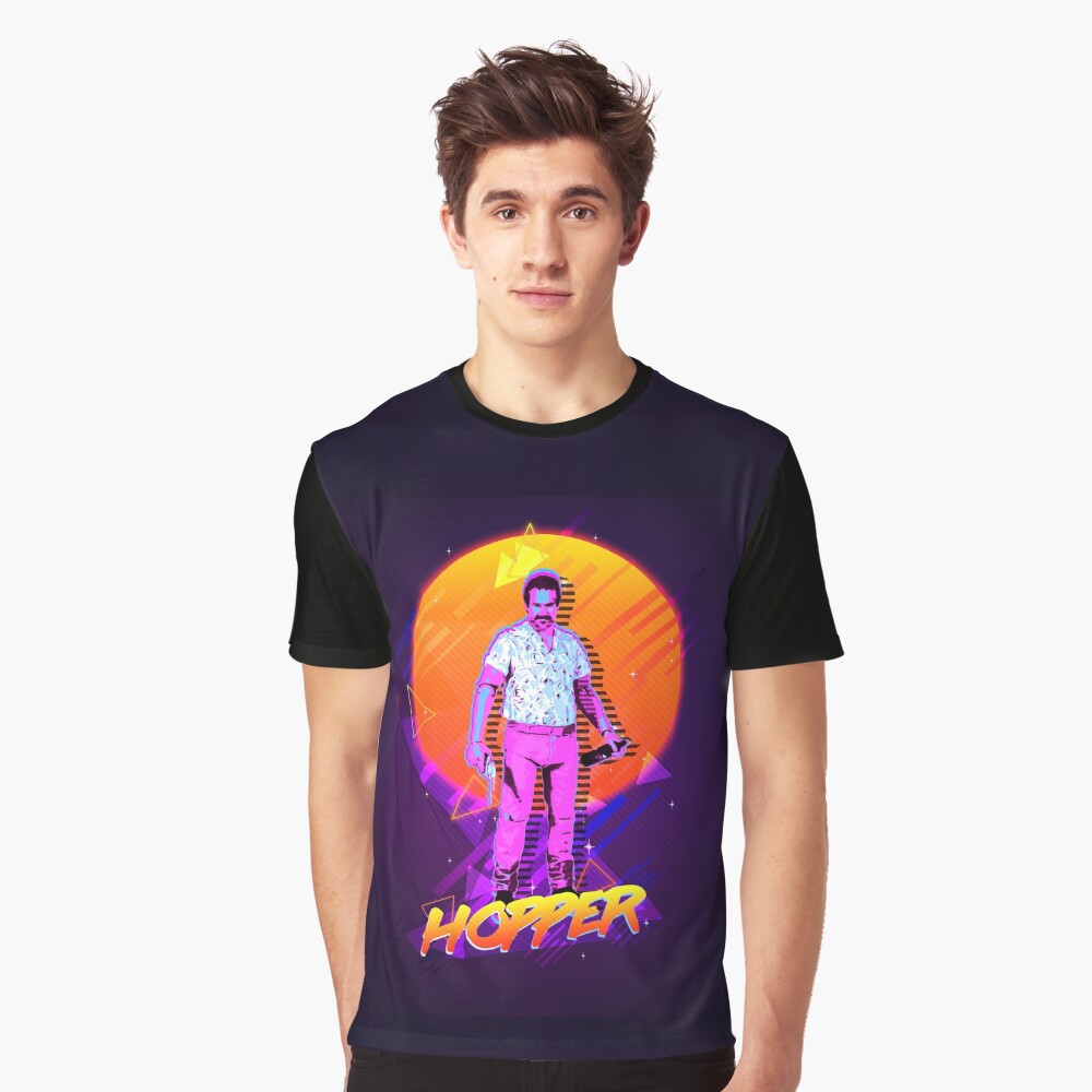 "HOPPER" T-shirt for Sale by rickk18 | Redbubble | hopper graphic t ...