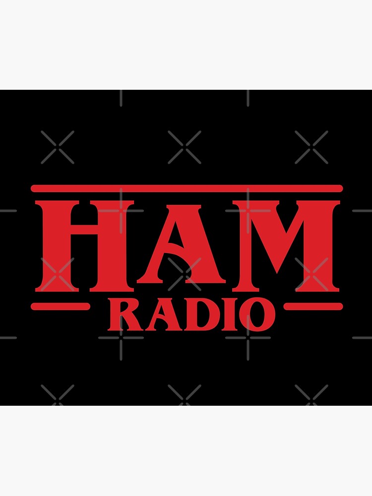 "Ham Radio - Stranger Things" Poster by itsrturn | Redbubble