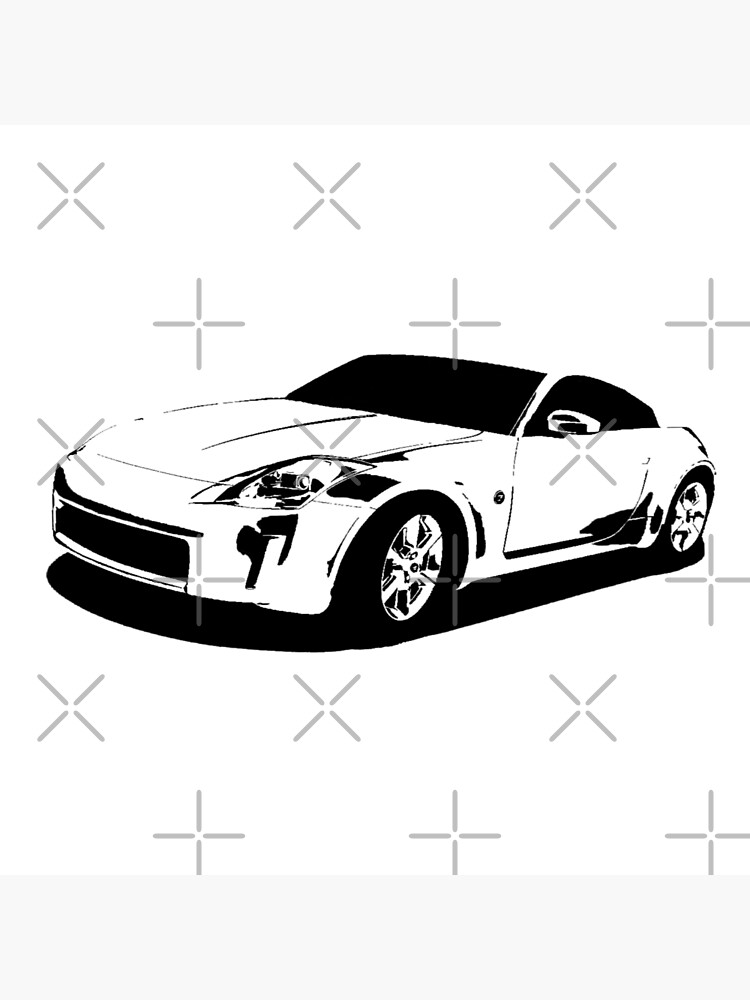 "Nissan 350Z" Art Print by dominikz96 | Redbubble