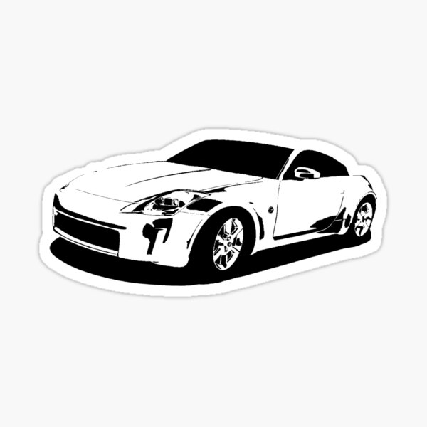 "Nissan 350Z" Sticker for Sale by dominikz96 | Redbubble