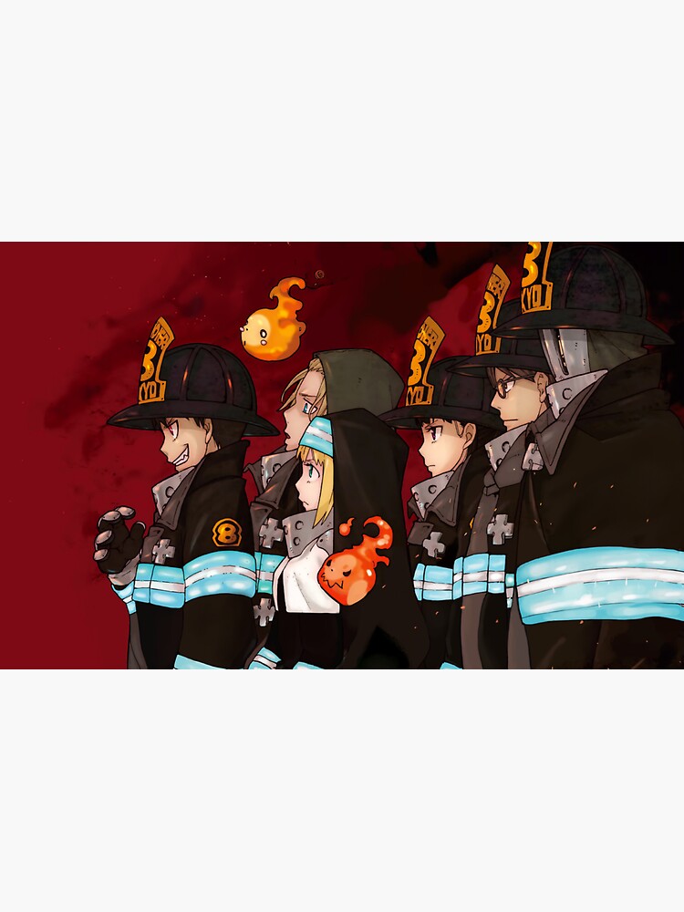 "Fire Brigade of Flames" Sticker by gka-lulu | Redbubble