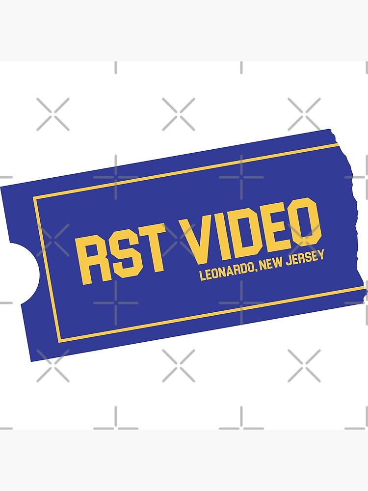 "Clerks - RST Video in Blockbuster Style" Art Print by 90s-Mall | Redbubble