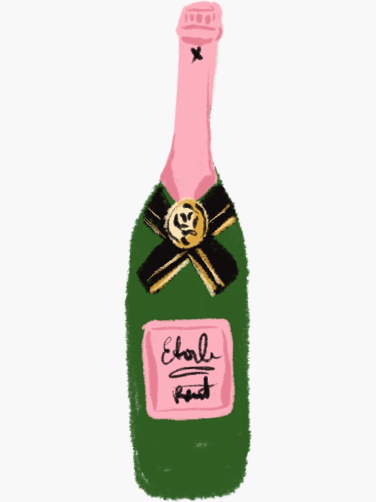 "rose wine" Sticker for Sale by alexaferragamo | Redbubble