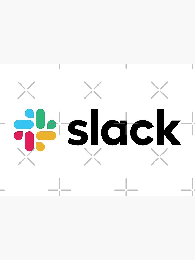 "Slack new logo" Art Board Print for Sale by stoorzender | Redbubble