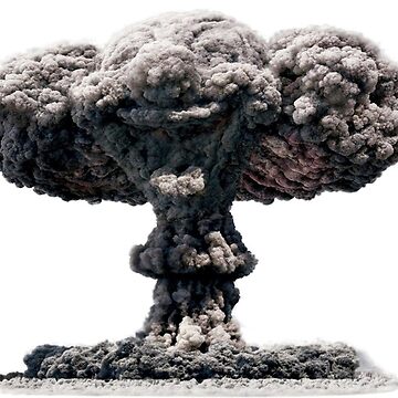 "Clown Head Nuclear Mushroom Cloud" Photographic Print for Sale by ...