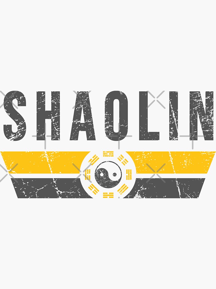 "Shaolin Kung Fu Chinese Martial Arts Training " Sticker for Sale by ...